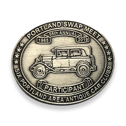 Die-Struck Plus Lapel Pins - AEF Emblem