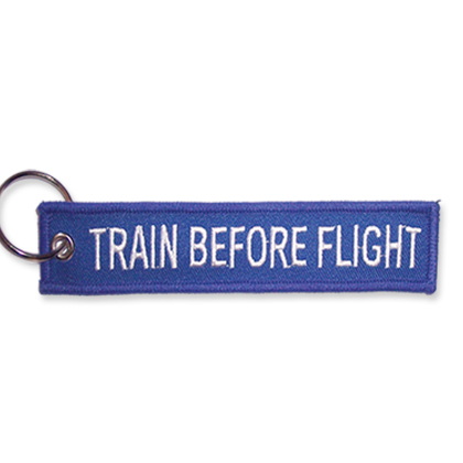 Embroidered Remove Before Flight® Key Tags – AEF Emblem