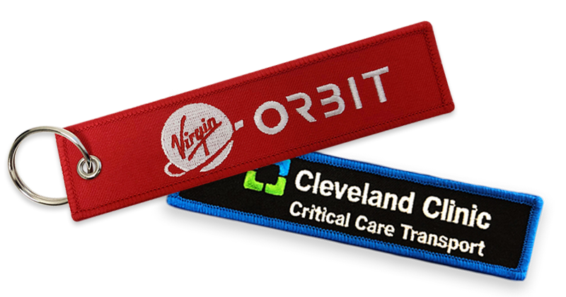 Embroidered Remove Before Flight® Key Tags – AEF Emblem